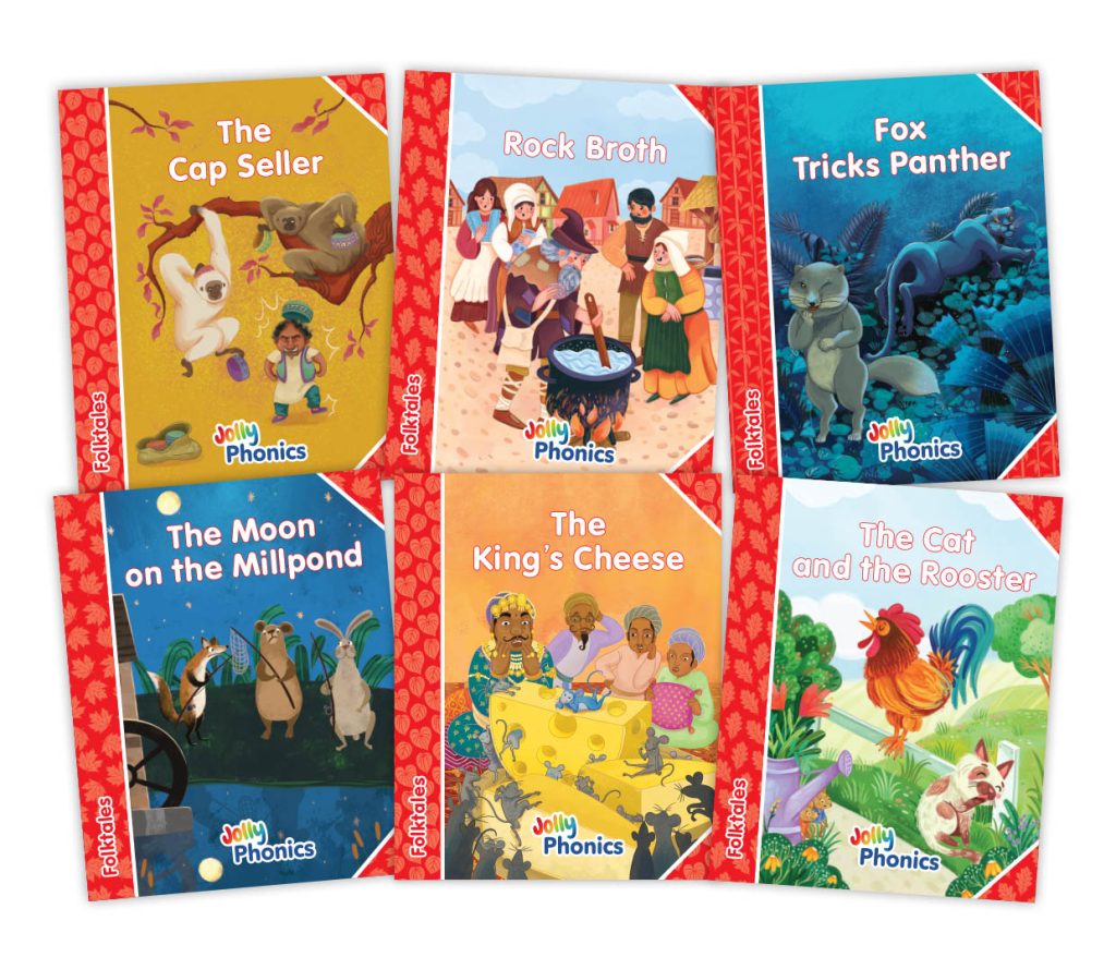 Folktales Readers Level 1 Complete Set (6 books) - Phonics Club