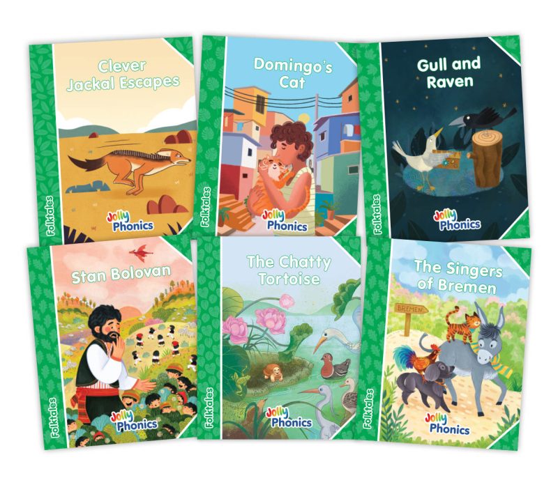 Folktales Readers Level 3 Complete Set (6 books) - Phonics Club