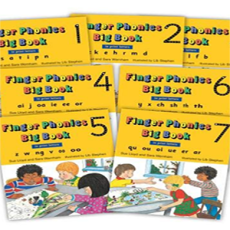 Finger Phonics Big Books (Set of books 1-7) - Phonics Club