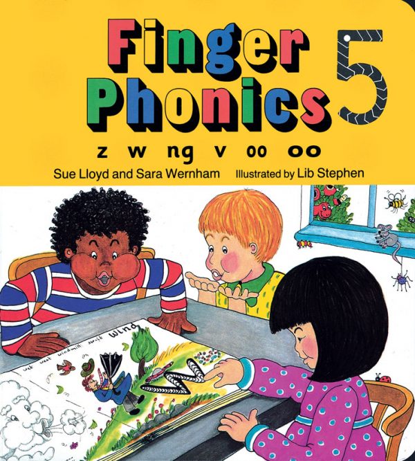 Finger Phonics (Set of Books 1-7) hardbooks - Phonics Club
