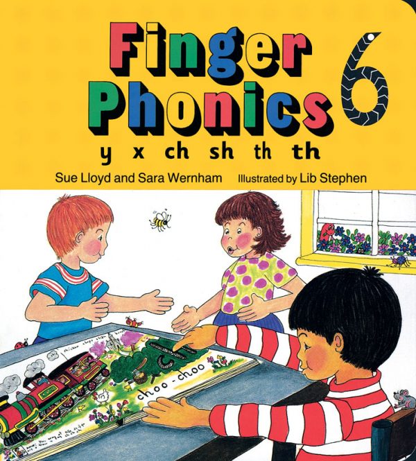 Finger Phonics (Set of Books 1-7) hardbooks - Phonics Club