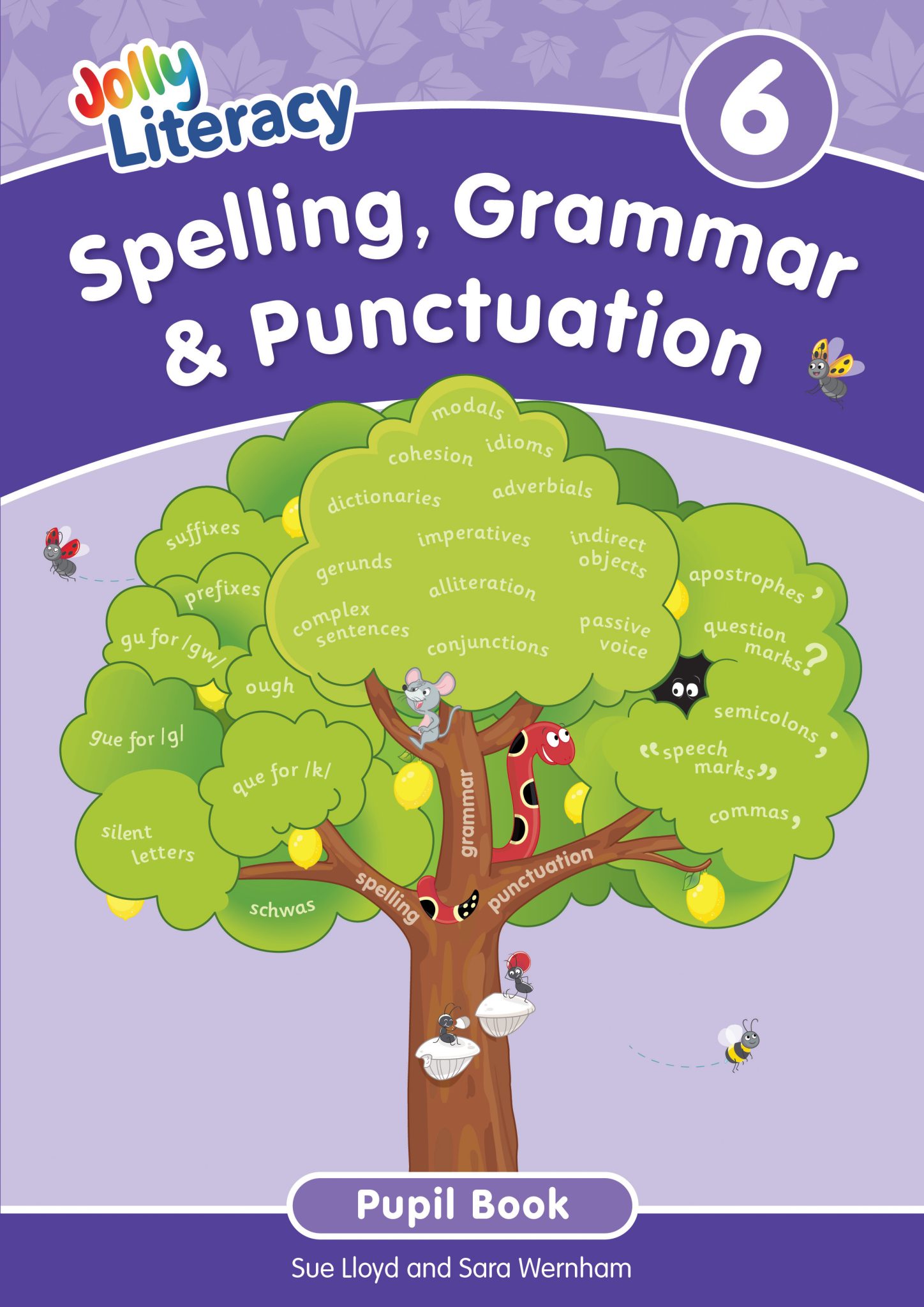 Jolly Literacy: Spelling, Grammar & Punctuation, Pupil Book 6 (Precursive letters) - Phonics Club